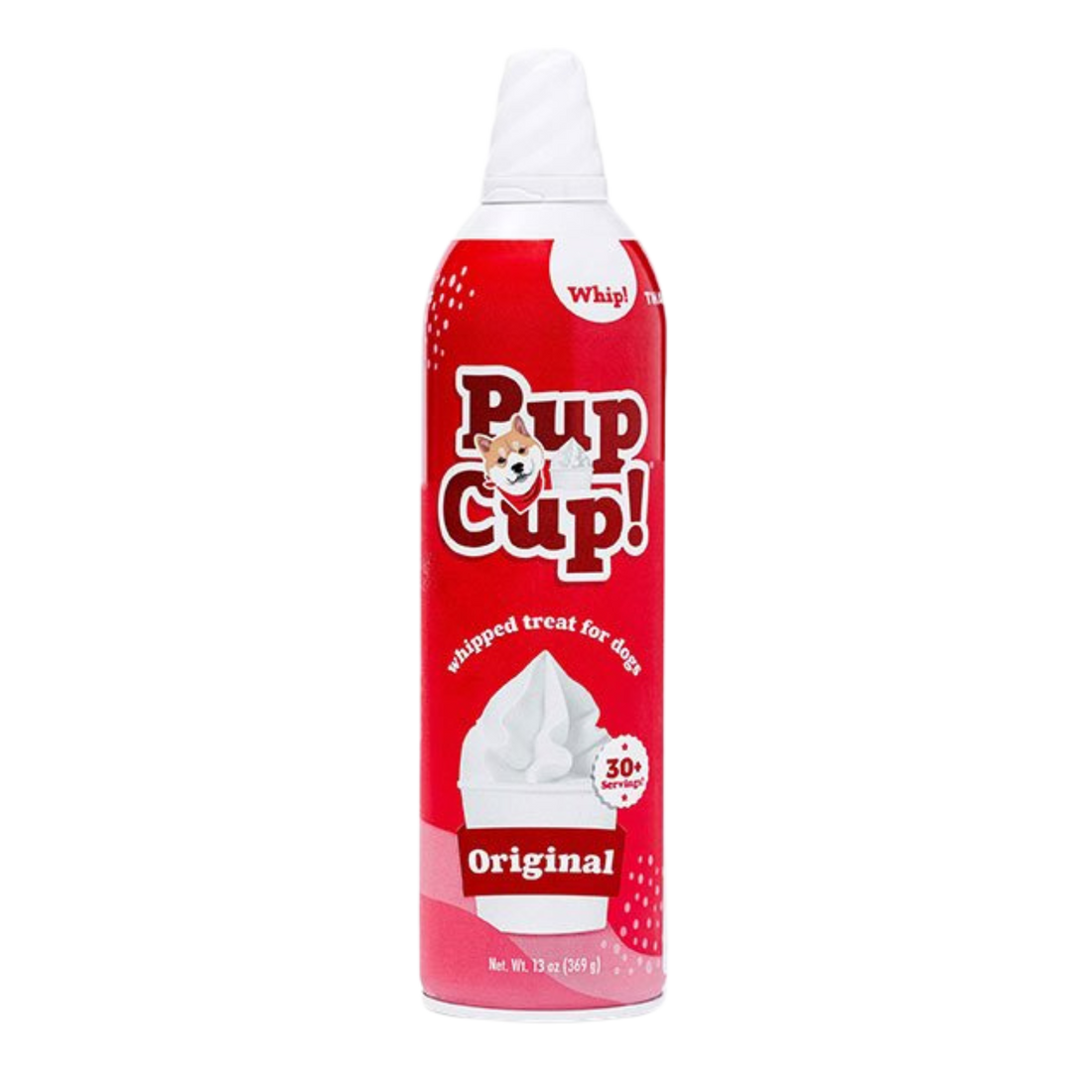 PupCup Original Whipped Treat for Dogs 13 oz Canister
